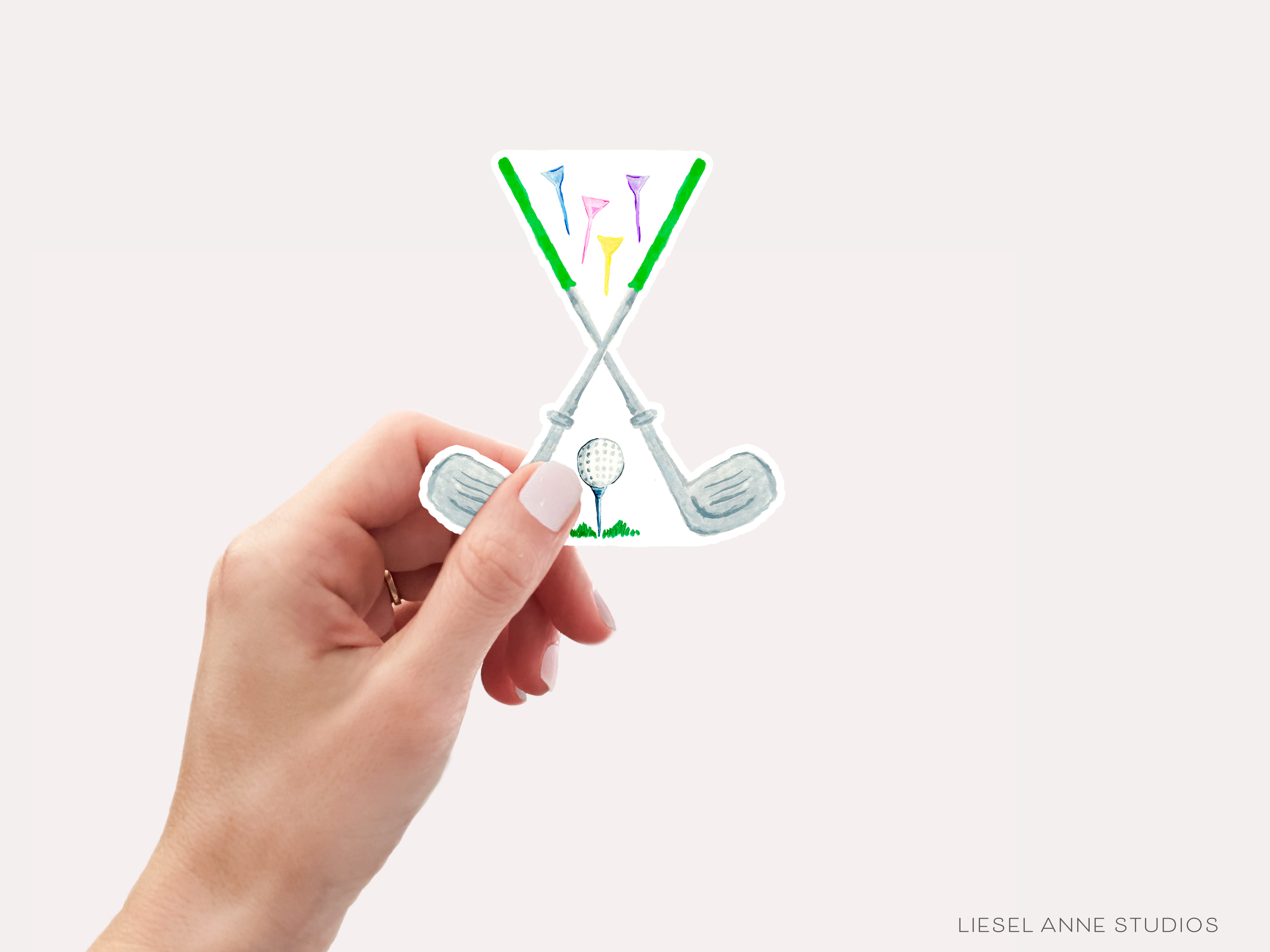 Golf Vinyl Sticker | The Urban Farmhouse