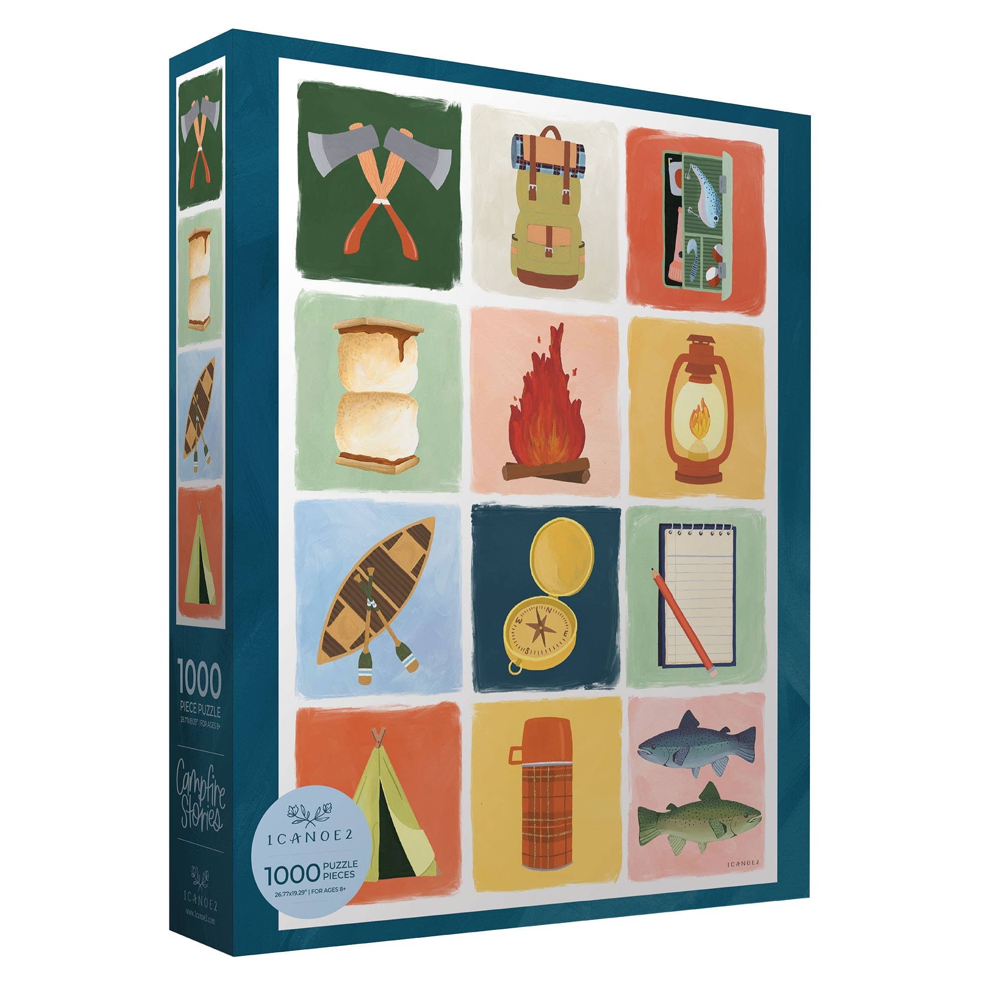 Campfire Stories - 1000 Piece Jigsaw Puzzle | The Urban Farmhouse
