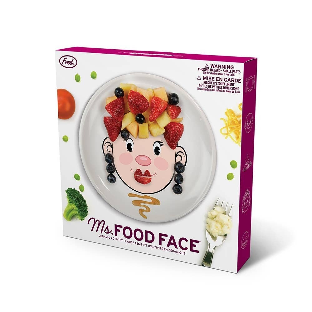 Food Face Plate - Female | The Urban Farmhouse